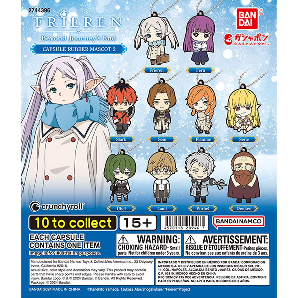 FRIEREN BEYOND JOURNEY’S END CAPSULE RUBBER MASCOT2 – Sparetime