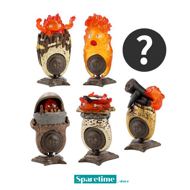 Howl's Moving Castle Kazaring Calcifer Box of 6 Random Figures – Sparetime